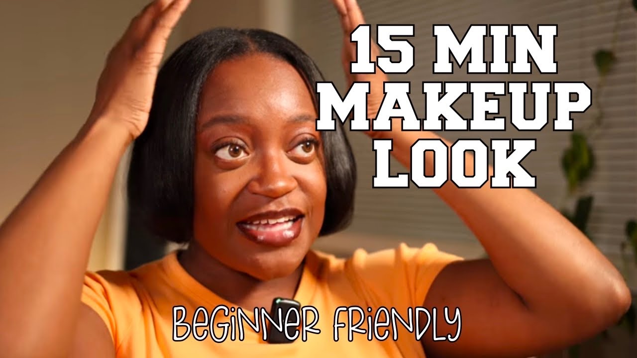 Quick 15 minute Makeup look for beginners - YouTube