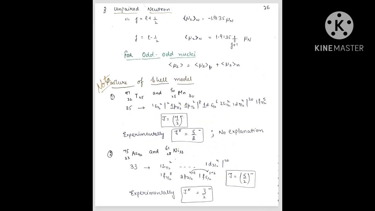 Nuclear physics/ spin orbit- coupling/Angular momentum/ parity lecture-9,10 - YouTube