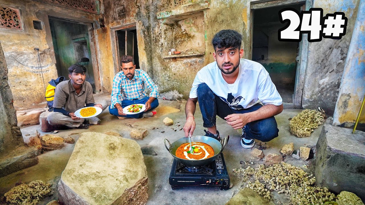 I Survived 24 Hours in My Old House - YouTube