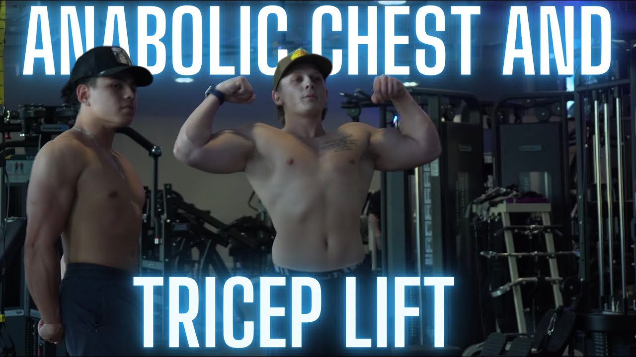 ANABOLIC Chest and Tris WORKOUT W/ Xan Man - YouTube