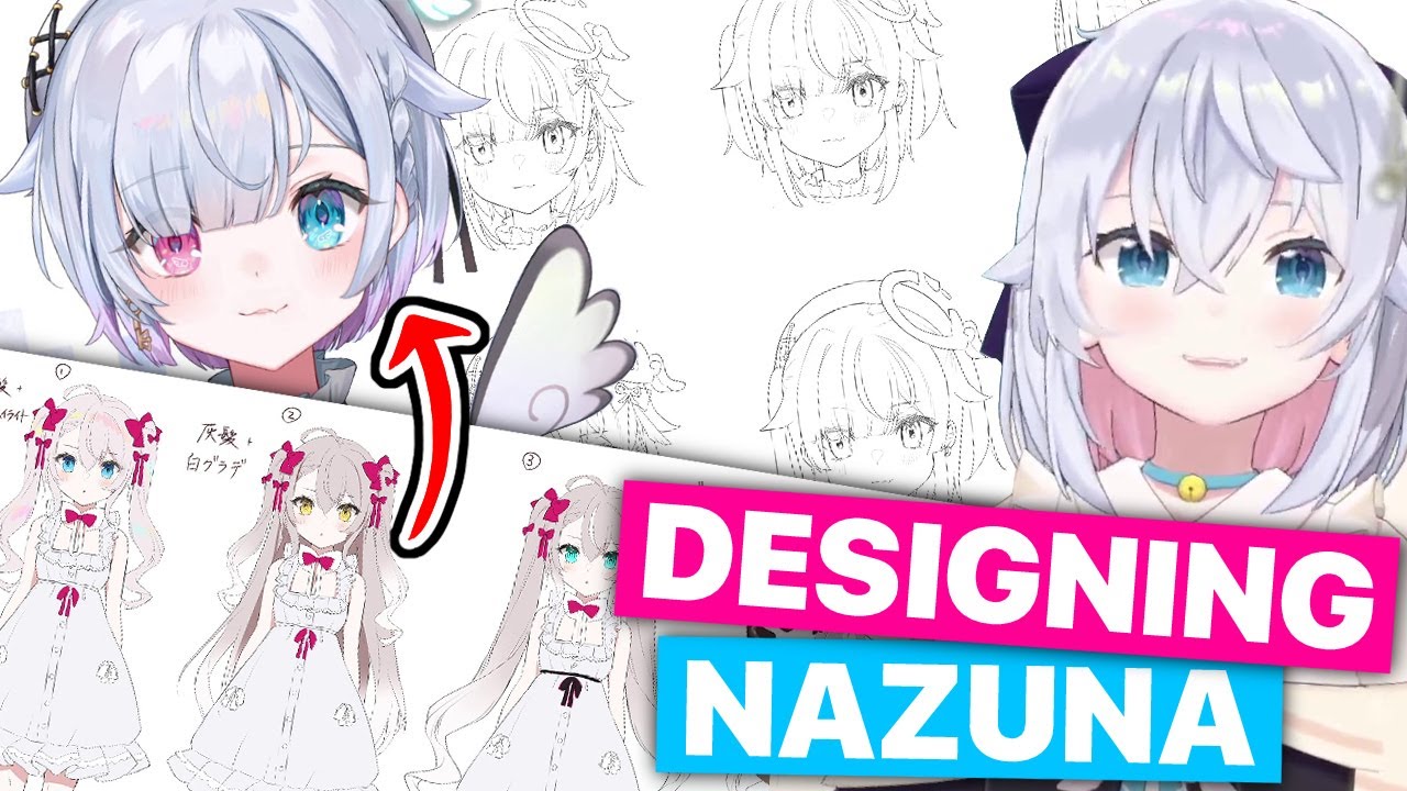 On Designing Amemiya Nazuna (Kagura Nana) [Eng Subs] - YouTube