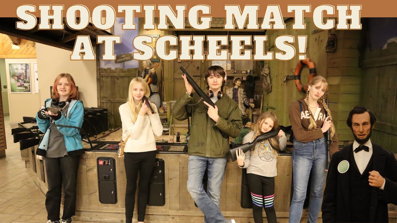 We Had a Shooting Match at SCHEELS!! ~ GIANT INDOOR Ferris Wheel ...