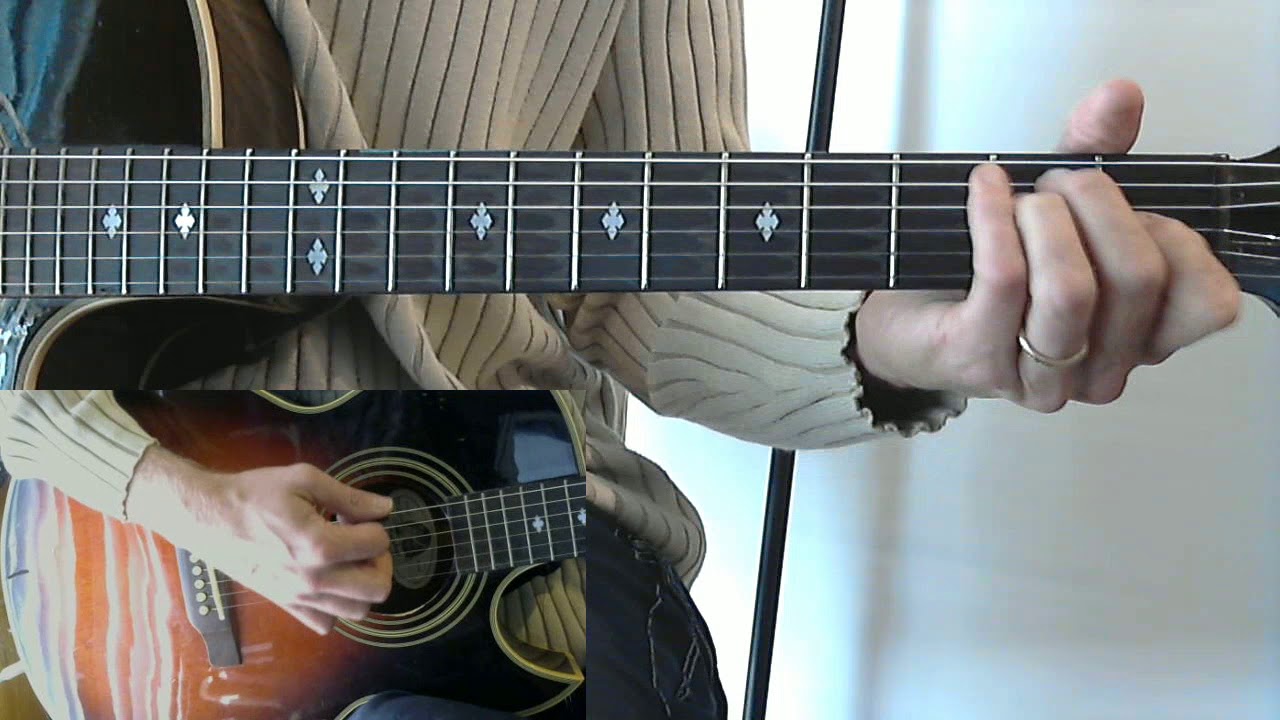 FINS BY JIMMY BUFFET - ACOUSTIC GUITAR LESSON - HOW TO PLAY FULL SONG ...