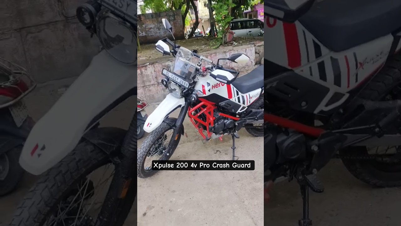 Xpulse 200 4v Pro Crash Guard -Ps Customs Crash Guard for Xpulse 200 ...