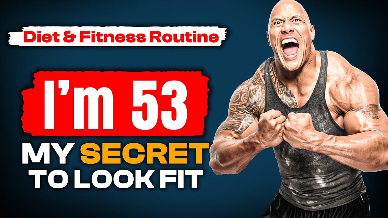 Dwayne Johnson (53 Years Old) Shares His Exact Diet And Fitness Routine ...