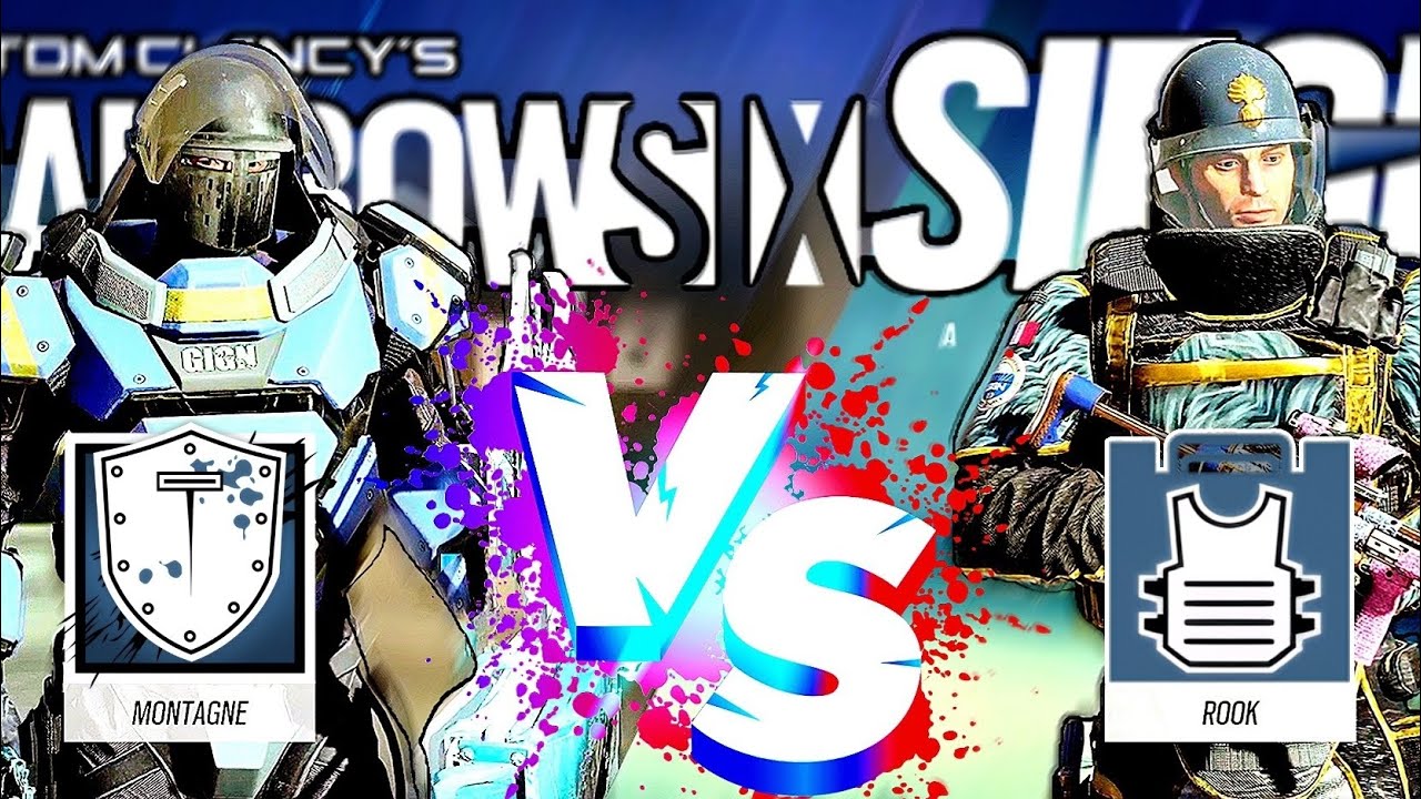 Montagne vs Rook | R6Siege Every Operator Challenge - YouTube