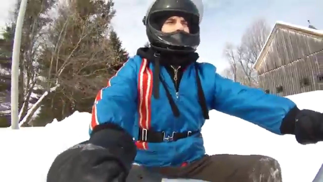 1969 372 Electric, Polaris Mustang | Vintage Snowmobile - YouTube