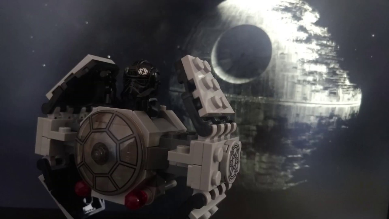 LEGO TIE Advanced Prototype Microfighter (stop motion) - YouTube
