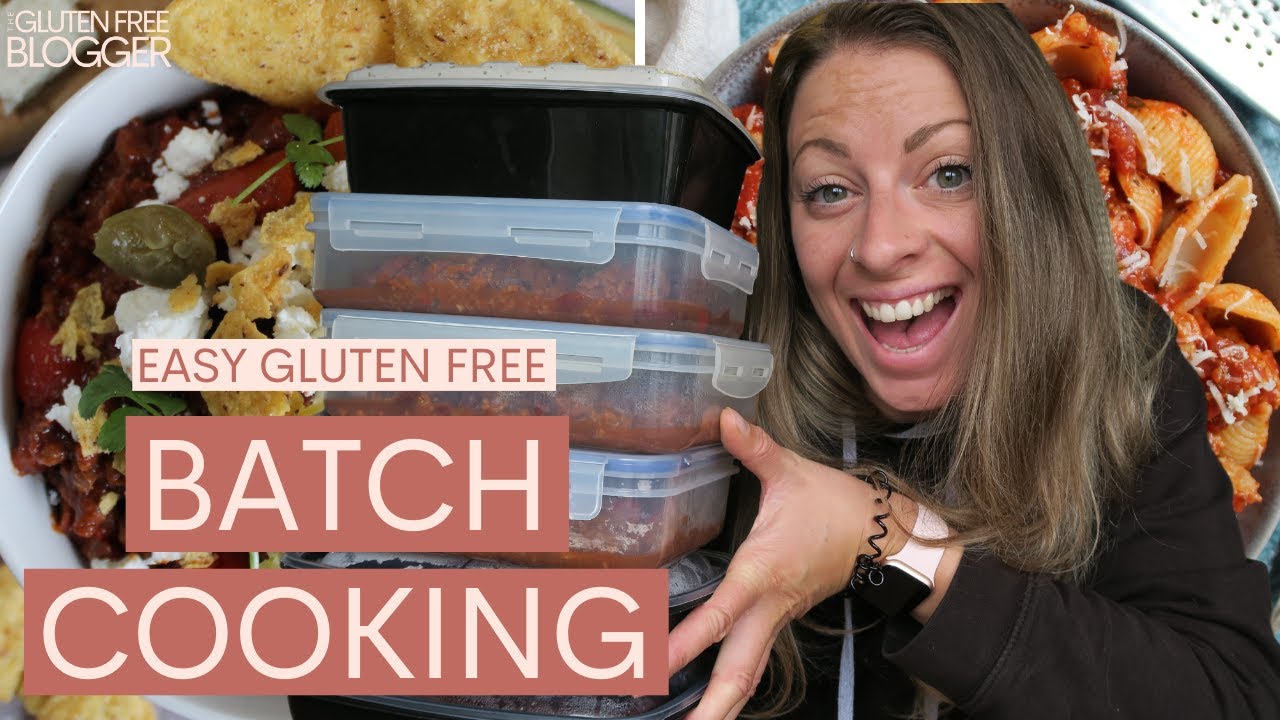 Batch Cooking Gluten Free Dinners (Freezer Meal Ideas) - YouTube