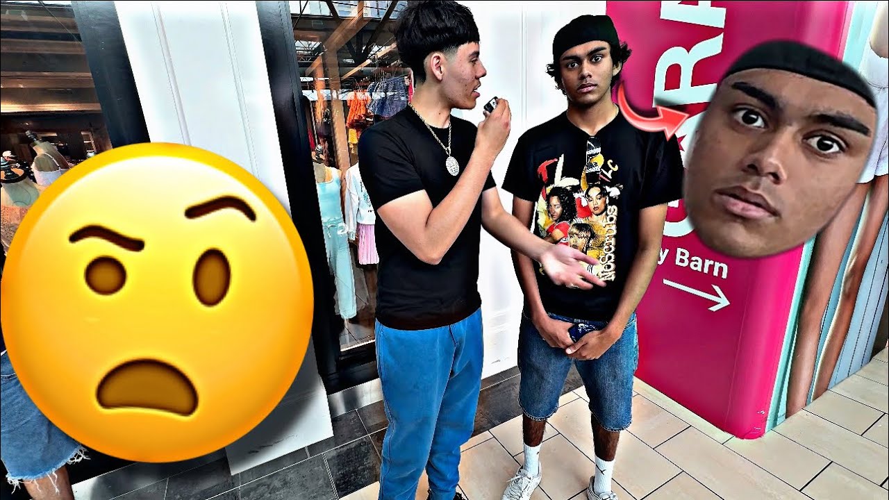 MUMBLING TO RANDOM PEOPLE😳… - YouTube
