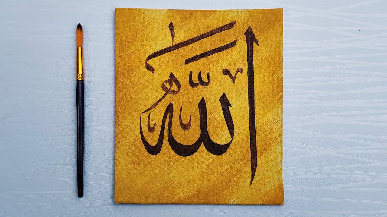 Arabic Calligraphy For Beginners || Art by Khalid - YouTube