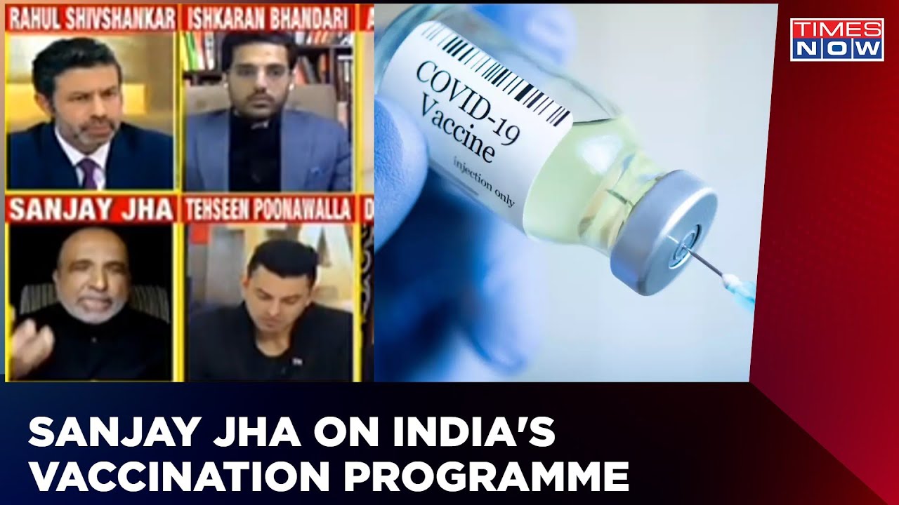 Congress Panelist Sanjay Jha On India's COVID-19 Vaccination Programme ...