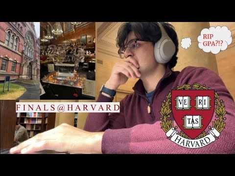 Finals Week at HARVARD (last days of class, reading period, finals week) - YouTube