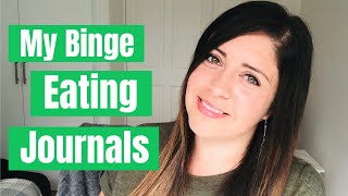A Look Inside My Binge Eating Journals | Doovi