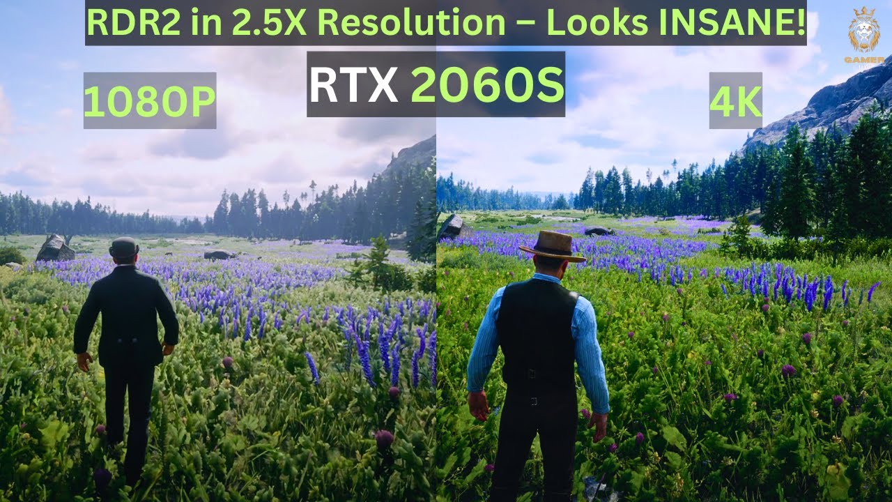 RDR2 in 2.5X Resolution on RTX 2060 SUPER – Ultimate Graphics Test ...