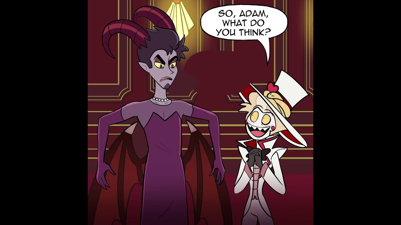 Lilith is not amused | Hazbin hotel comic dub | Artist: Chlogami # ...