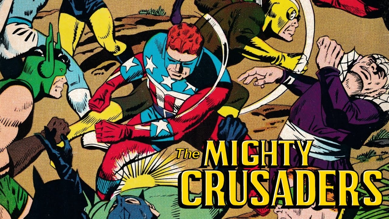 Comics For Breakfast: The Mighty Crusaders! - YouTube