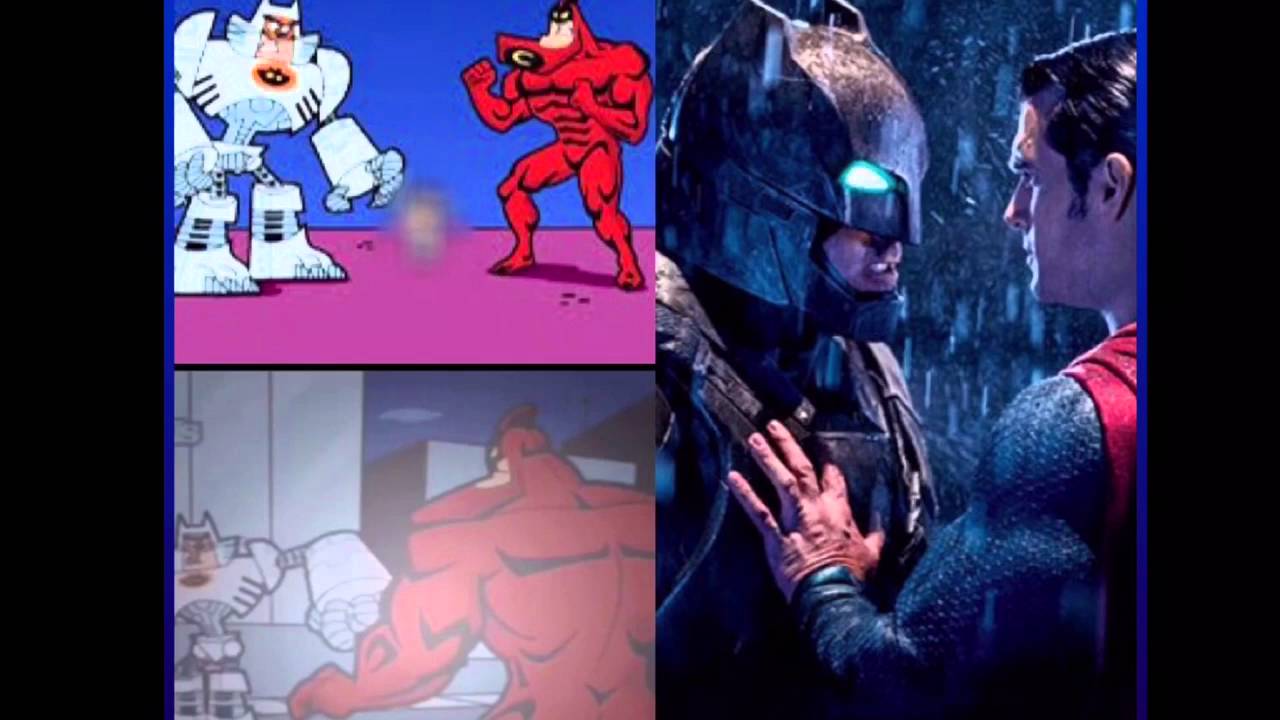 BATMAN V SUPERMAN HAVE THE SAME STORY OF CRIMSON CHIN VS CATMAN(The ...