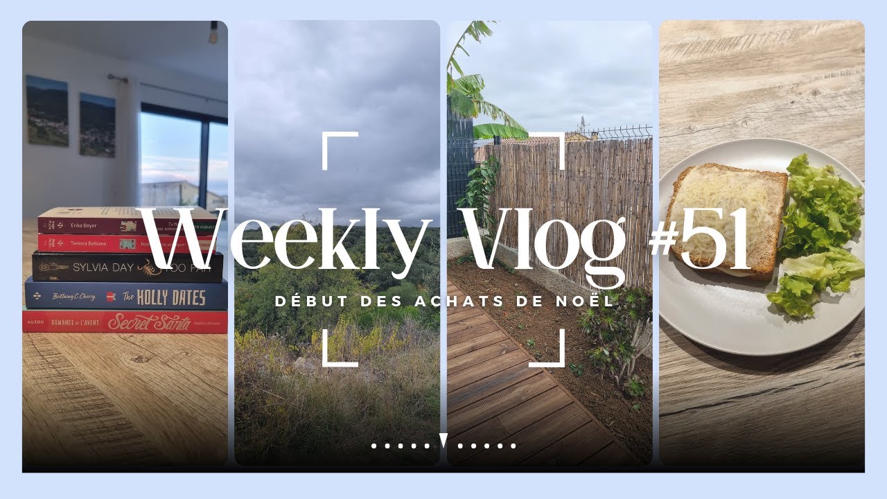 ღ DÉBUT DES ACHATS POUR NOËL - WEEKLY VLOG #50 ღ | MISS FIFTY - YouTube
