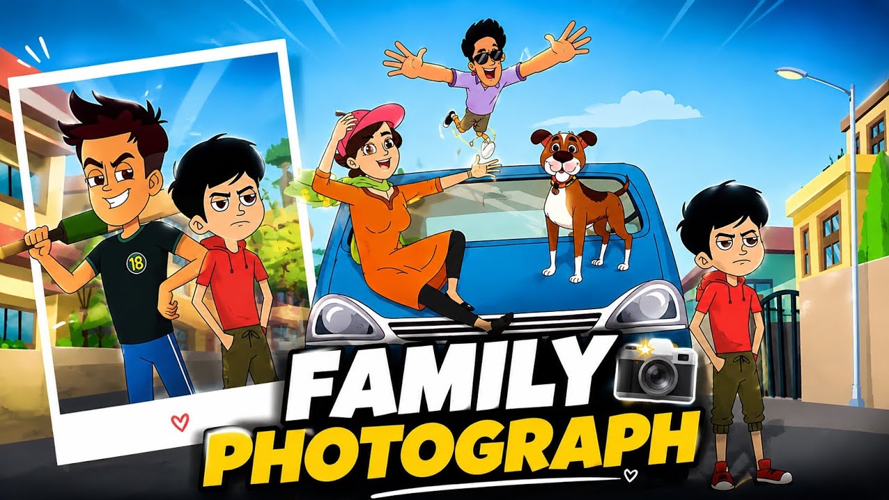 Chiku Aur Bunty - Family Photograph | In Bengali language | Nickelodeon ...