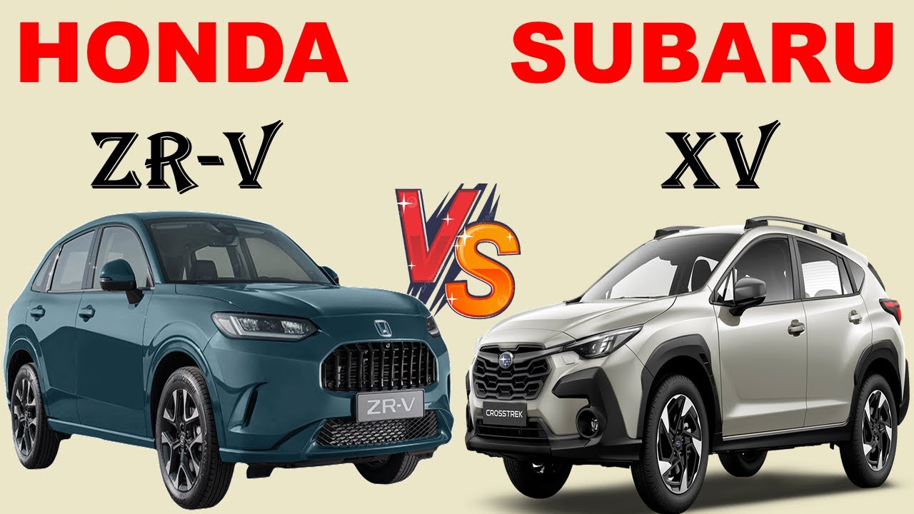 ALL NEW Honda ZR-V Vs ALL NEW Subaru XV | Full Comparison ⚡ - YouTube