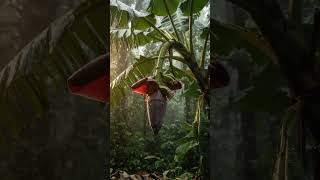Plant a Banana. Nothing Happens. 🍌#banana #timelapse #nature