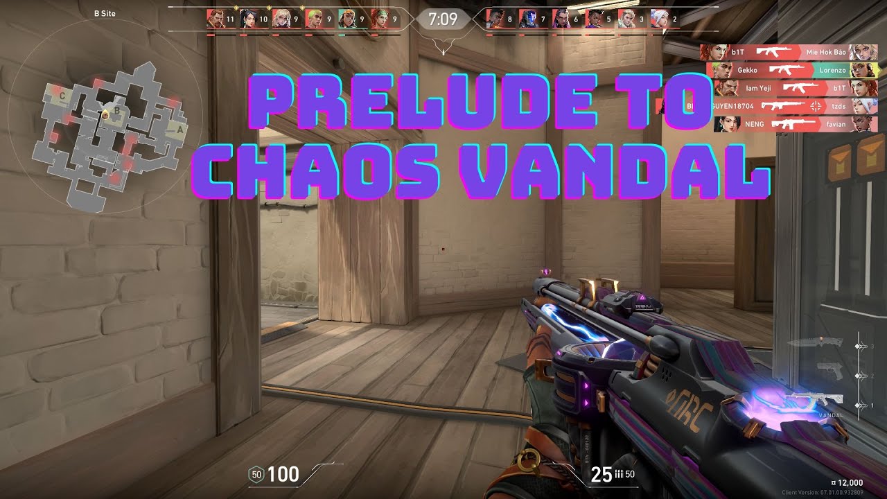 Valorant Prelude to Chaos Vandal Gameplay - YouTube