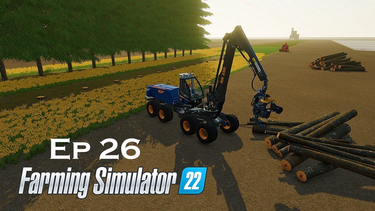 farming Simulator 22 fs22 timelapse big fields map Ep #26 mega farm ...
