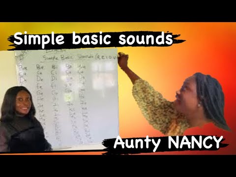 Simple basic sounds for Adults - YouTube