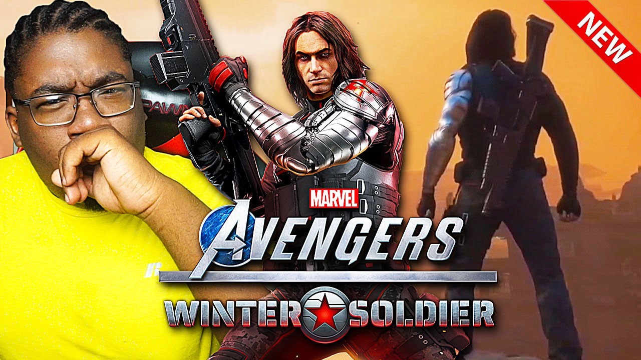 NEW IN-GAME GAMEPLAY! Winter Soldier DLC Story Trailer REACTION! Marvel ...