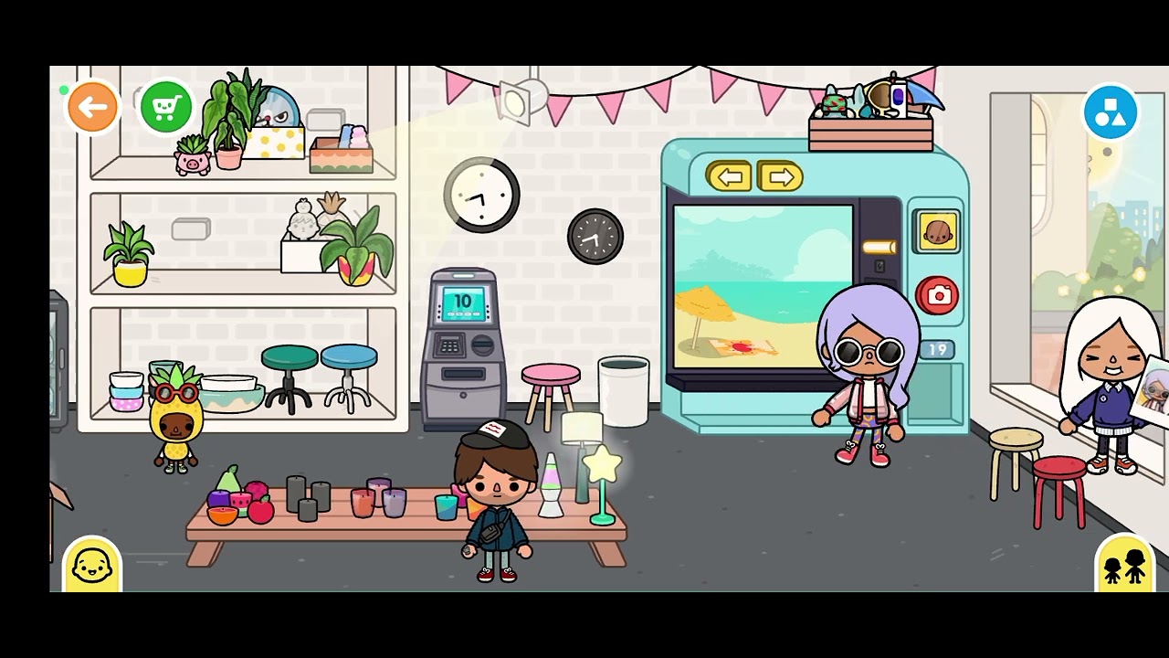 Toca life cartoon - sophia | greenponk jossi| cartoon for kids - YouTube