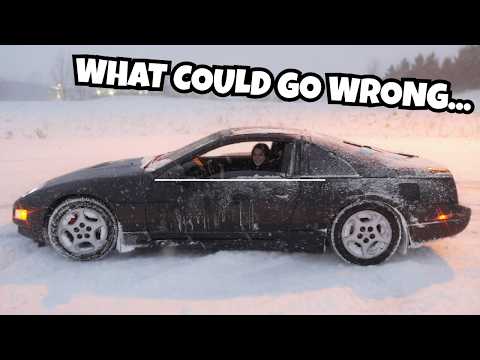 Teaching my girlfriend how to drift! 