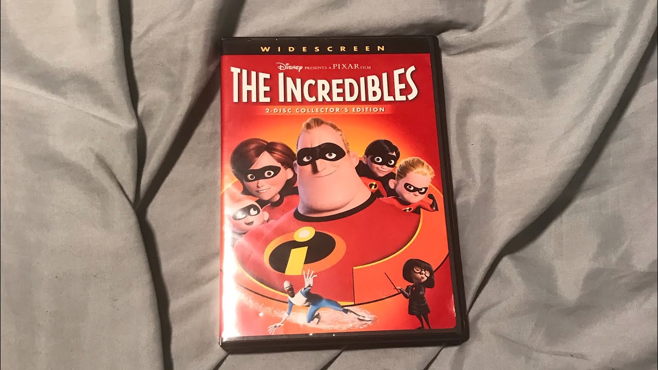 The Incredibles DVD Unboxing - YouTube
