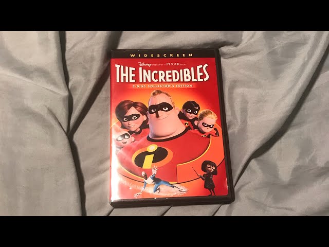 The Incredibles Dvd Cover DVD The Incredibles (2004) Etsy