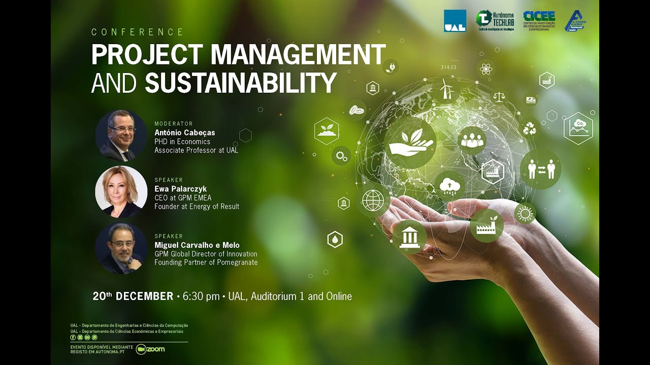CONFERENCE "PROJECT MANAGEMENT AND SUSTAINABILITY | 20th DECEMBER | 6 ...