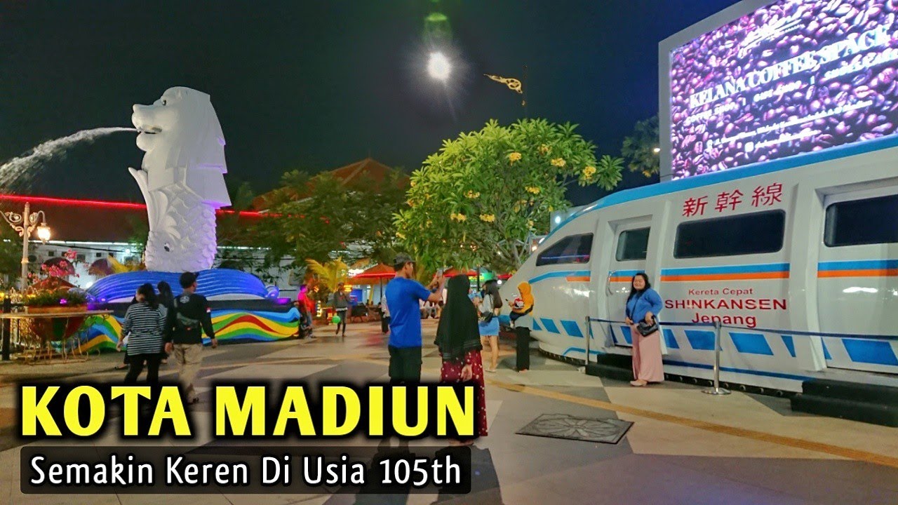 Keramaian KOTA MADIUN Di Acara Pesta Rakyat Menyambut HUT 2023 - YouTube