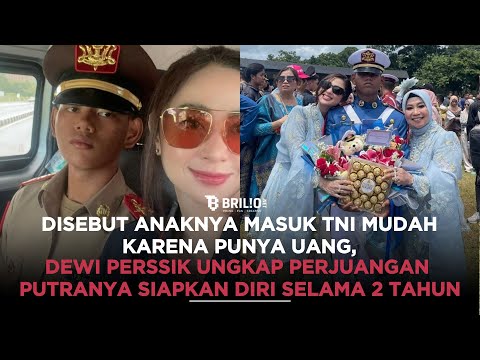 Disebut anaknya masuk TNI karena punya uang, Dewi Perssik ungkap perjuangan putranya siapkan diri