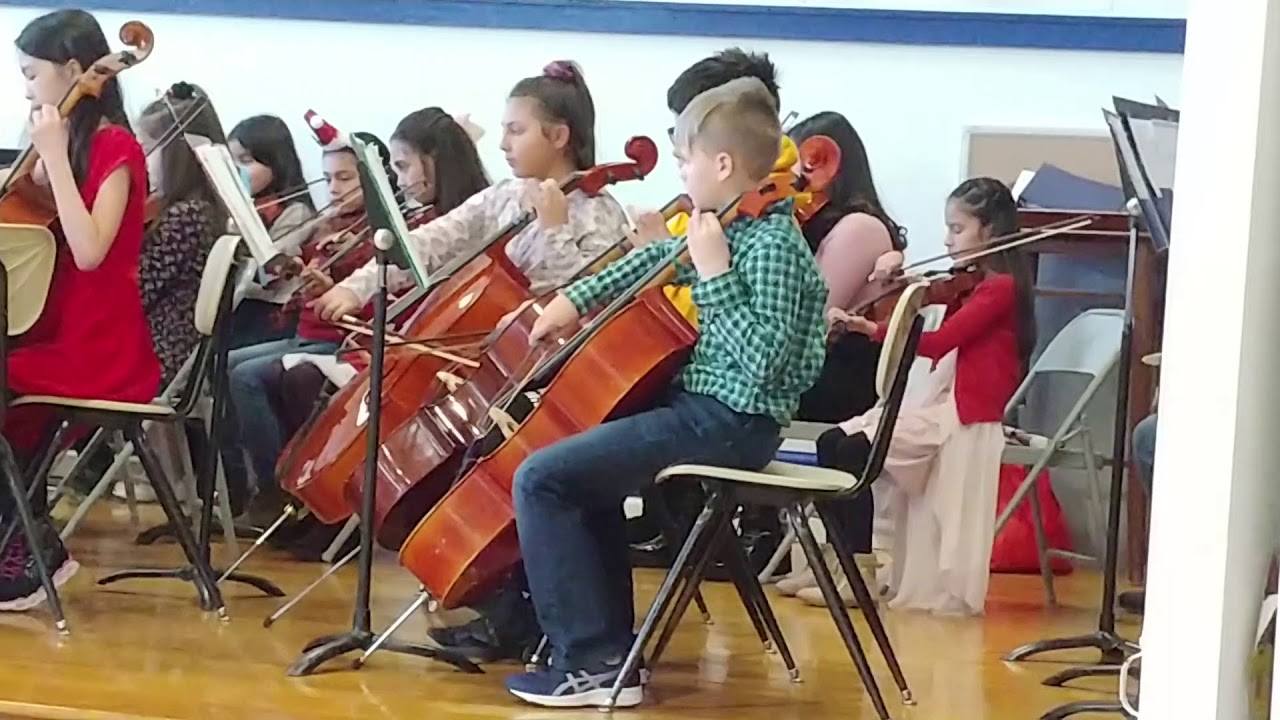 Merry christmas Kimberly tocando viola - YouTube