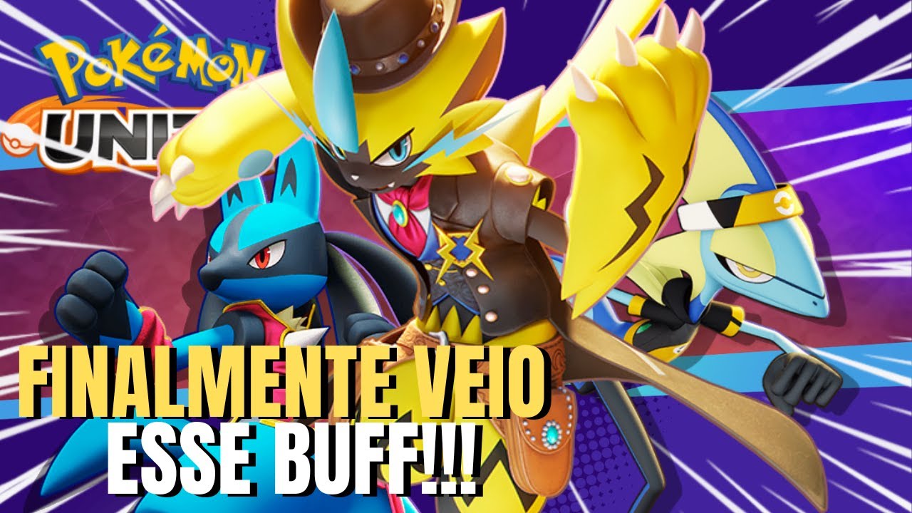 PATCH NOTES, FINALMENTE ZERAORA RECEBEU BUFF!!! I POKEMON UNITE - YouTube