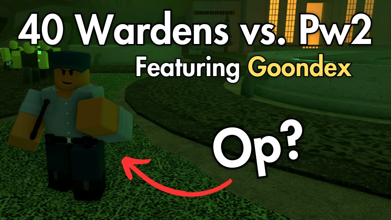 40 Wardens vs. Pw2 [FT. @goondex] | Roblox Tower Defense Simulator ...
