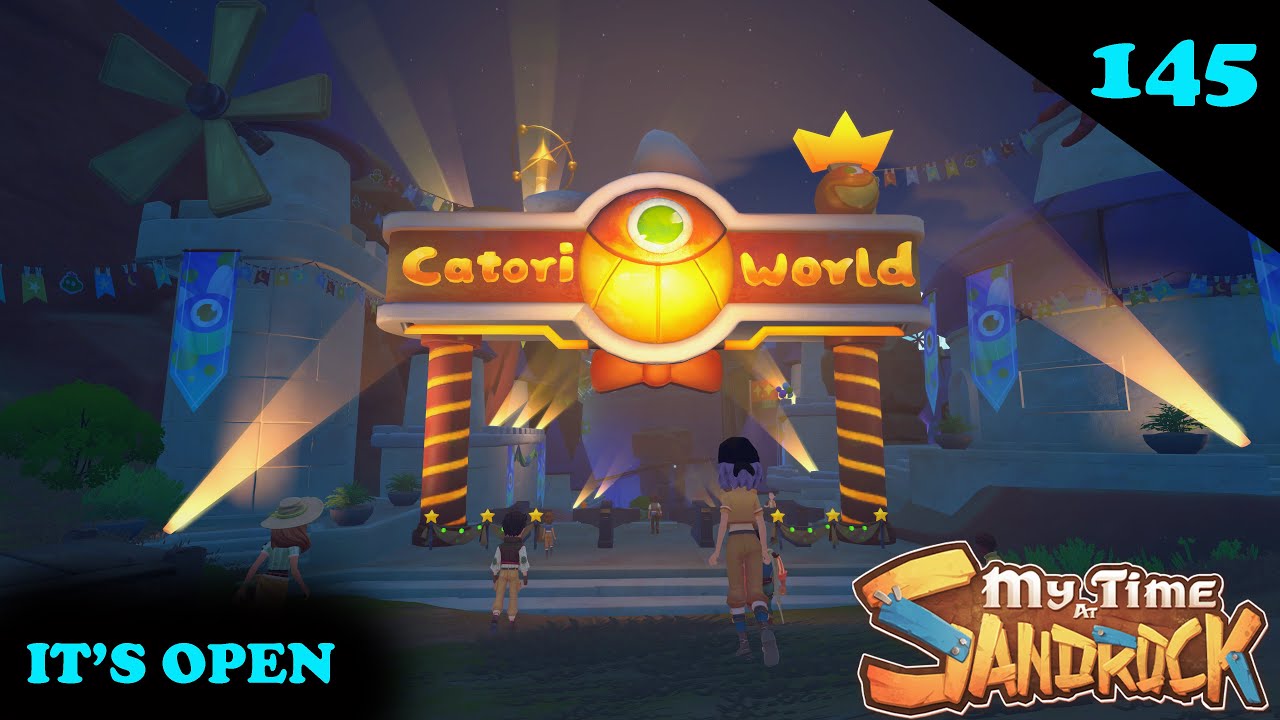 My Time at Sandrock Ep 145 Catori World is open - YouTube