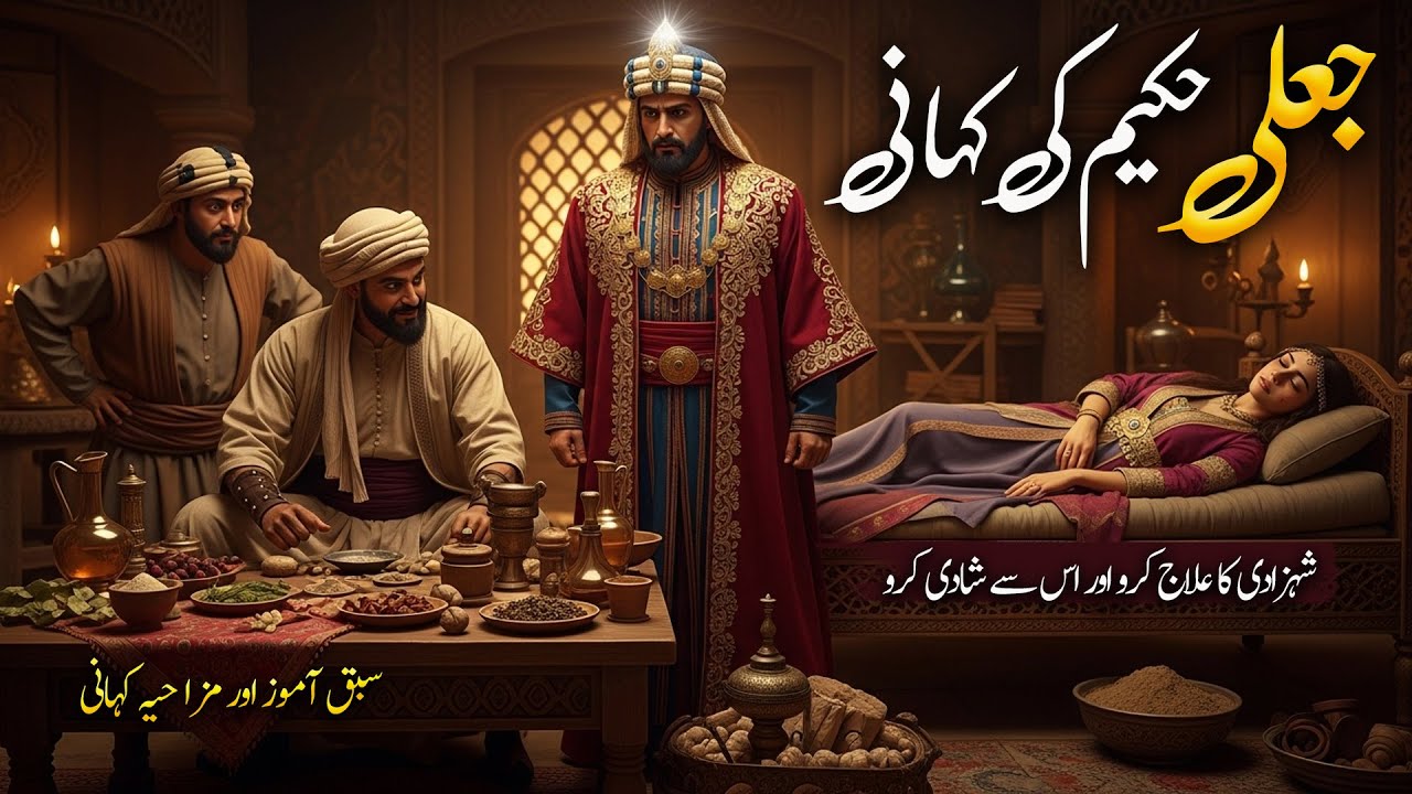 Jhaali Hakeem Ki Kahani | Purane Zamane Ka Badshah aur Bimaar Larki ...