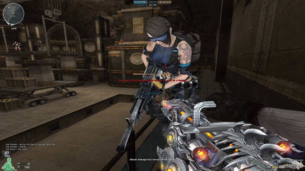 Crossfire HMX - VIP Gatling Gun - YouTube