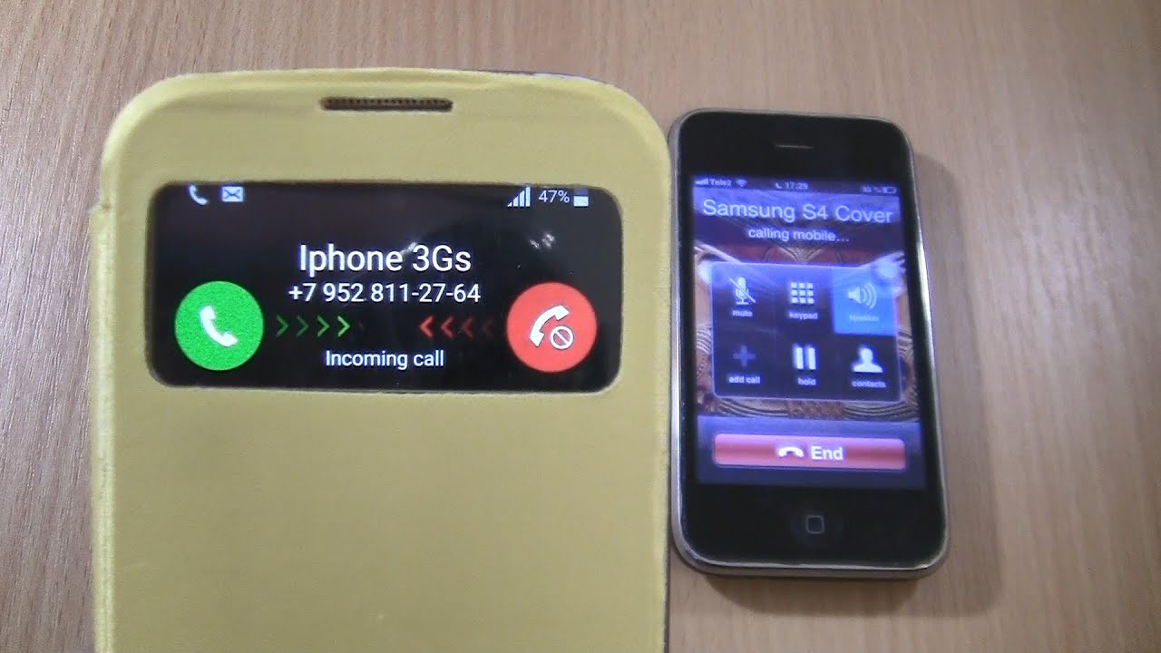 Over the Horizon Incoming call & Outgoing call at the Same time Samsung ...