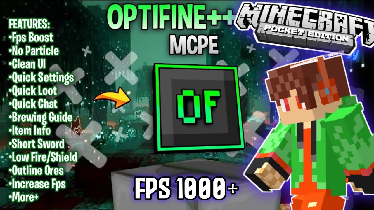Ultimate Client For Fix Lag in Minecraft PE |fps client for mcpe 1.20 ...