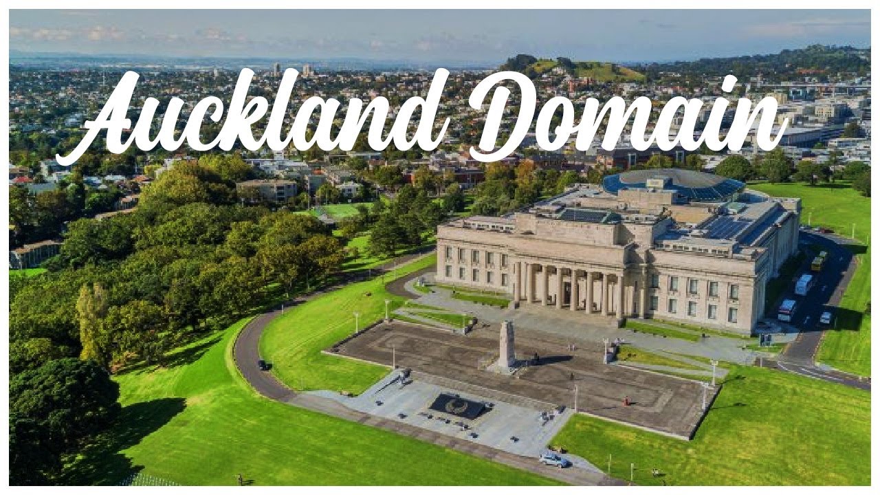 Auckland Domain Drone Footage - New Zealand 🇳🇿 - YouTube