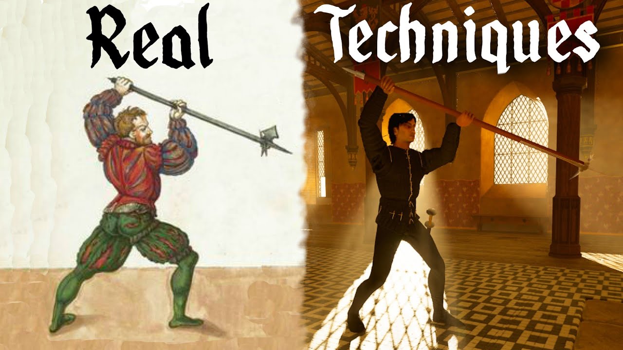 Using Real Poleaxe Fighting Techniques In Half Sword Youtube 5698
