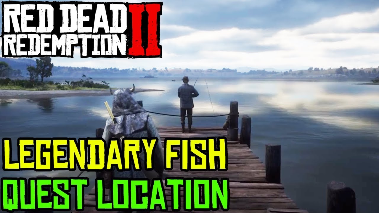 Red Dead Redemption 2 - HOW TO FIND LEGENDARY FISH QUEST - YouTube