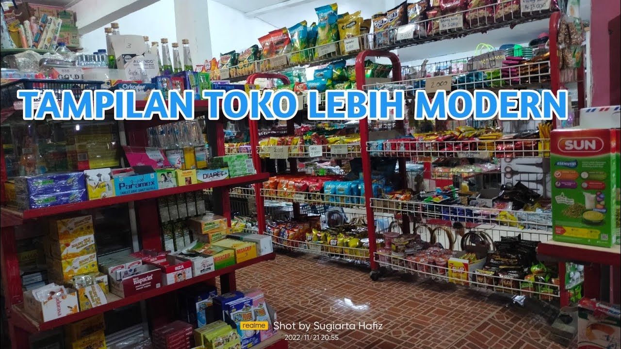 TOKO SEMBAKO MENJADI LEBIH MODERN - YouTube