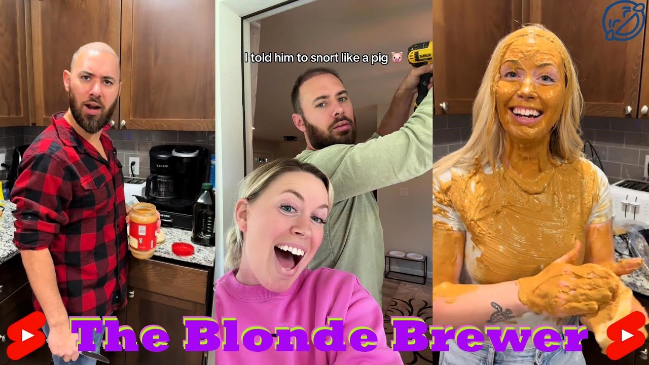 Funny The Blonde Brewer Shorts 2024 | Best Jaron & Maggie TikTok Couple ...